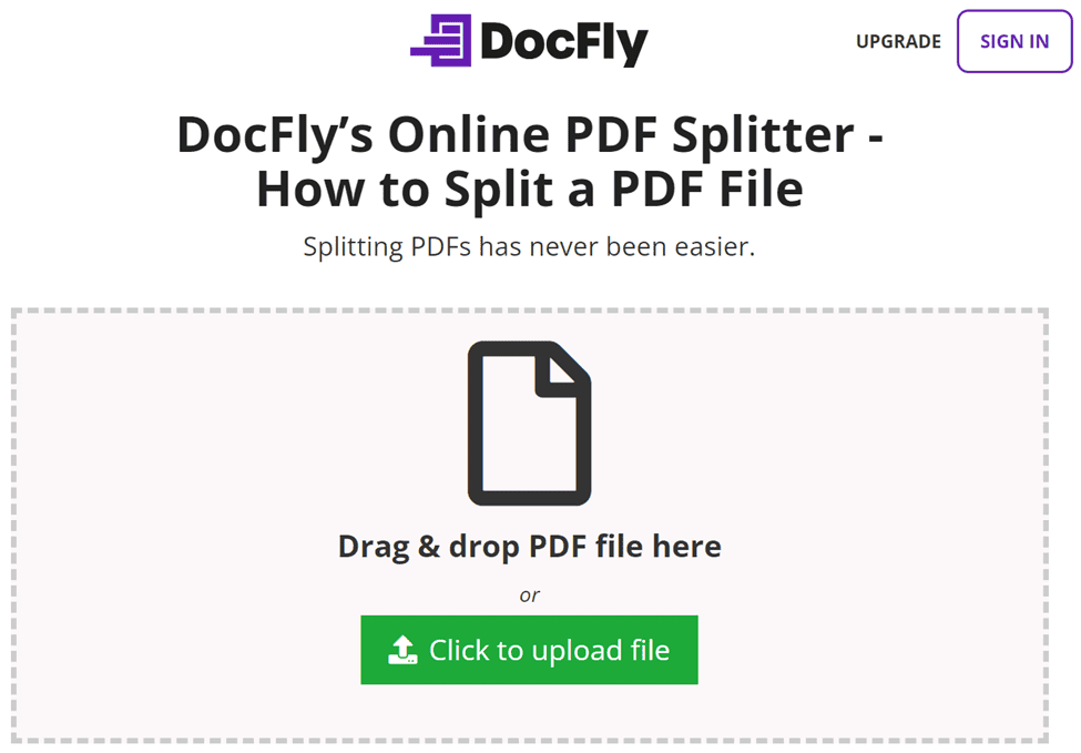 How to Split a PDF into Multiple Files | DocFly blog